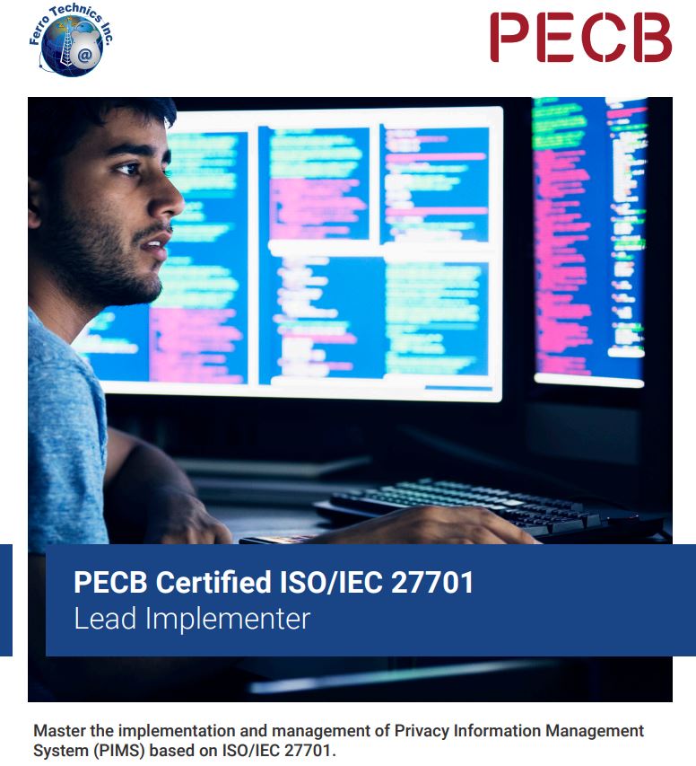 ISO/IEC 27701 PIMS Lead Implementer Certification | Ferro Technics Inc.